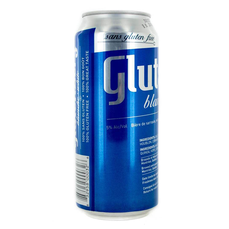 Glutenberg blanche | Bière canadienne -5% en France