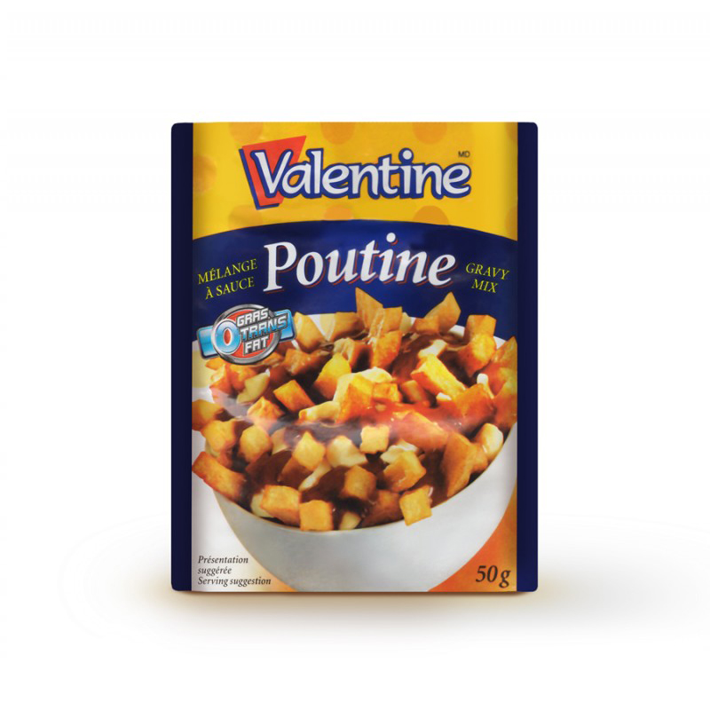Sauce poutine Valentine | Sauce brune -20% en France